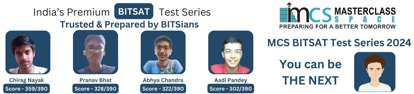 Masterclass Space BITSAT 2025 Test Series | Best BITSAT Test Series ...