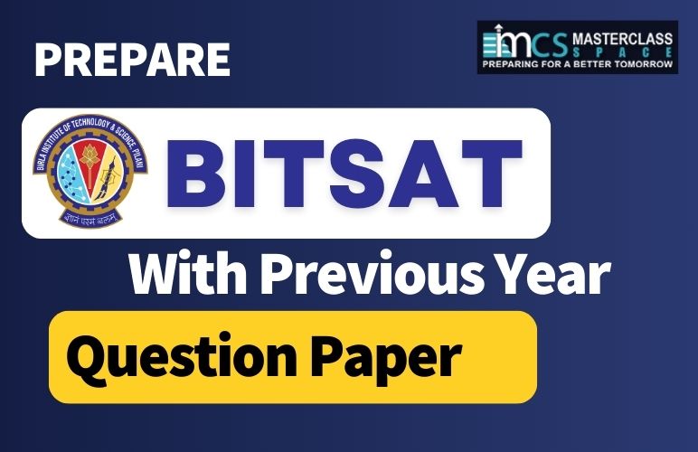 BITSAT Previous Year Questions | Practice with Masterclass Space